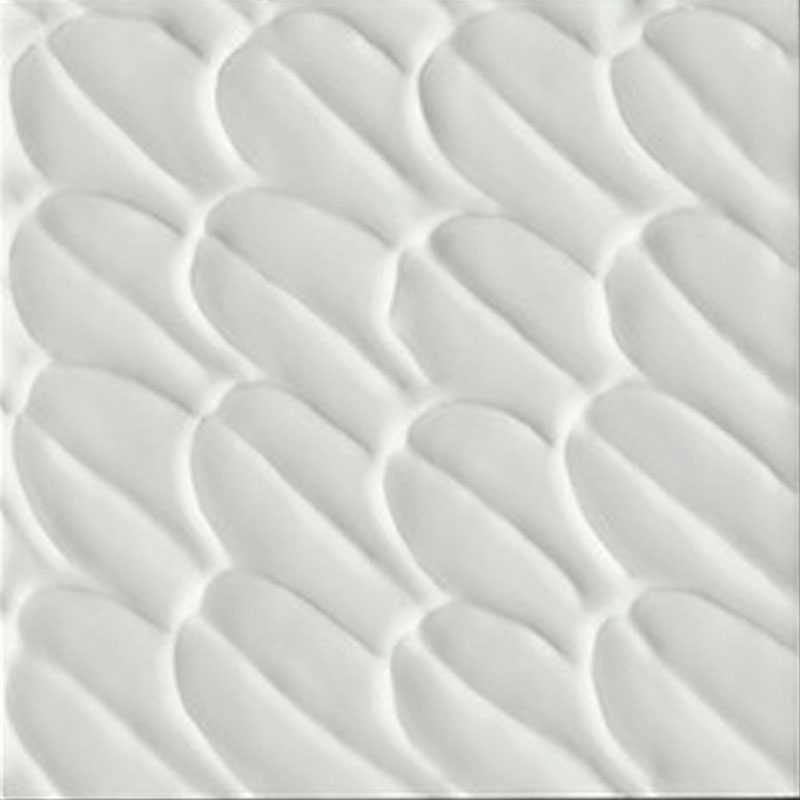 Cerámico Sol Piuma 3D Bianco 15x15 cm - Casa Rossello