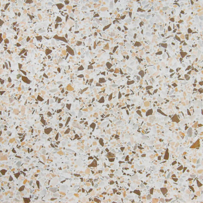 Baldosa de Terrazo Blanco Jaspe #01 - Casa Rossello