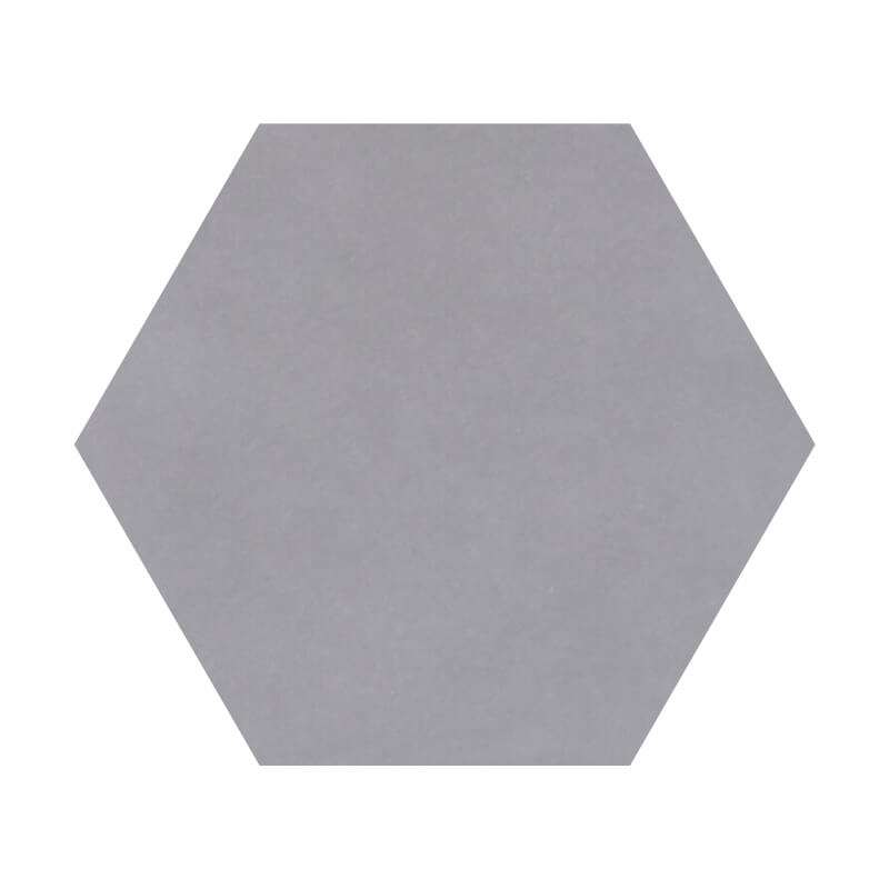 Mosaico Empastado Hexagonal Gris Oscuro - Casa Rossello