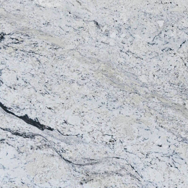 Granito Claro Con Blanco Cocina Blanca Con Encimera De Granito