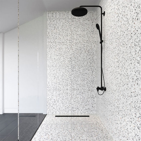 Terrazo Premezclado Blanco Huascarán - Casa Rossello