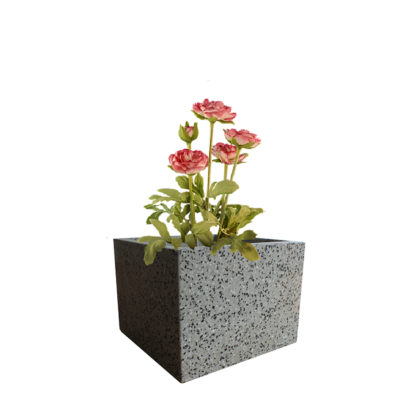 Macetero de Terrazo Crema Desierto - Casa Rossello