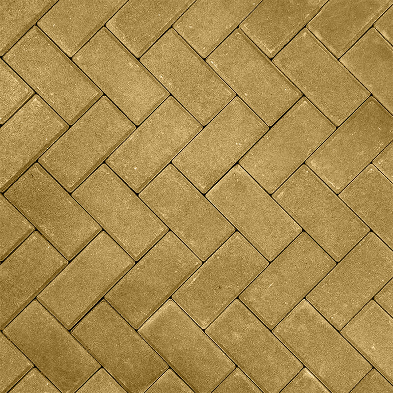 Adoquín Rectangular de Concreto Amarillo - Casa Rossello