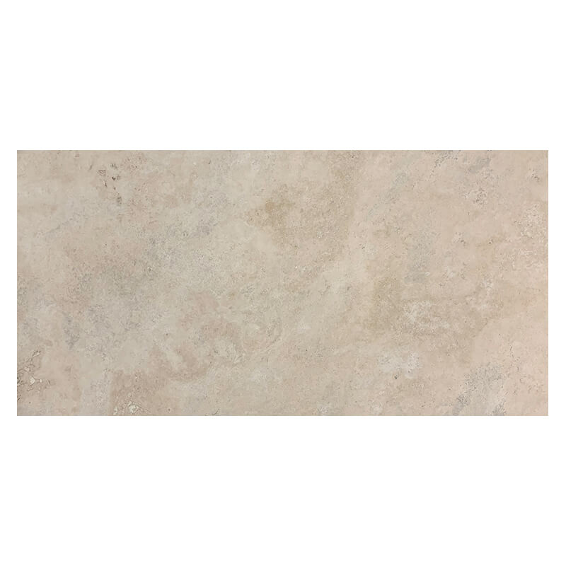 Travertino Crema Grey 12"x24"x3/8" Mate - Casa Rossello
